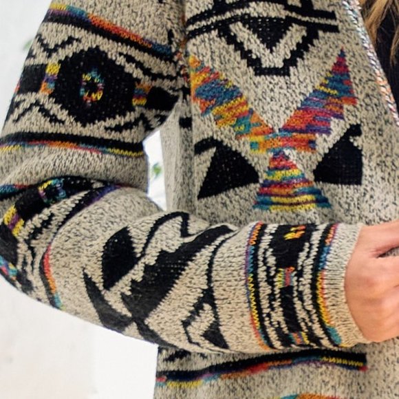 ON BLUE | Sweaters | New On Blue Sherpa Lined Hooded Sweater Cardigan ...